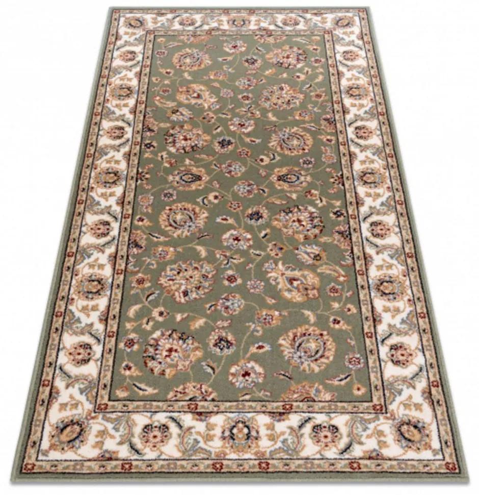 Vlněný kusový koberec Nils zelený 80x150cm