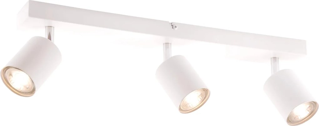 Brilliant LED bodové svítidlo Taio bílé 3xGU10 4,8W 350lm 3000K 13 x 6 x 52,5 cm