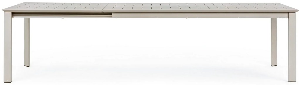 BIZZOTTO Rozkládací zahradní stůl KONNOR 200x110 cm světle šedá 0662721