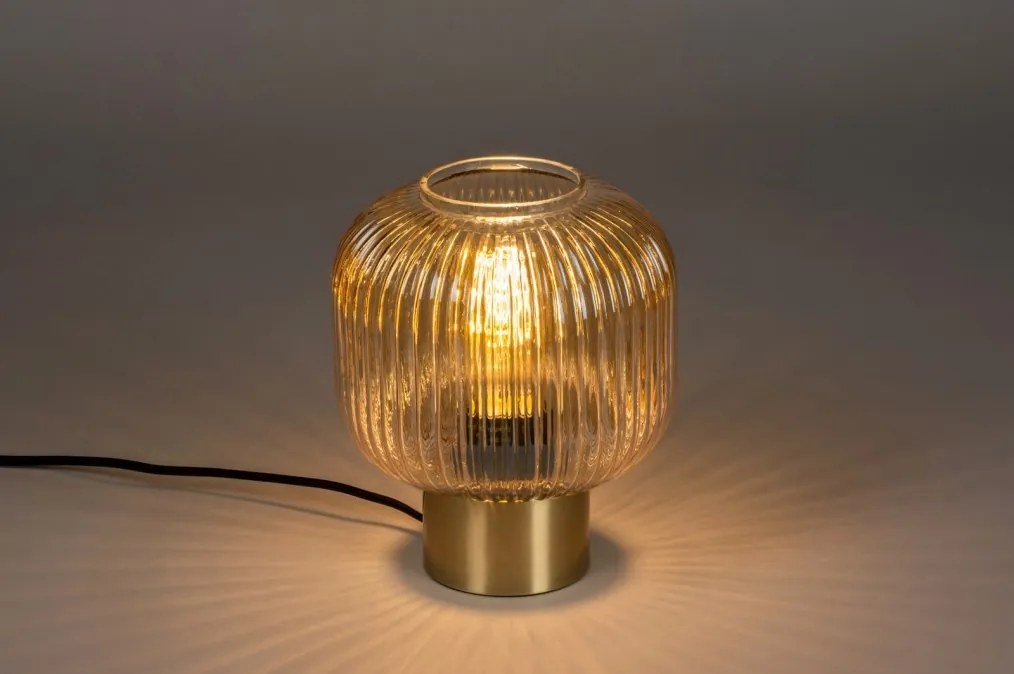 Stolní lampa Diverse Gold