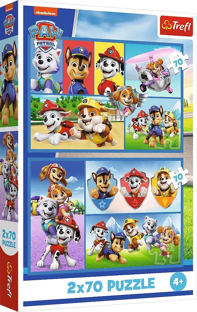 Trefl Puzzle 2x70 Tlapková patrola/Paw Patrol