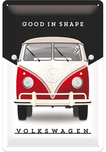 Postershop Plechová cedule - Volkswagen (Good in Shape) 30x20 cm