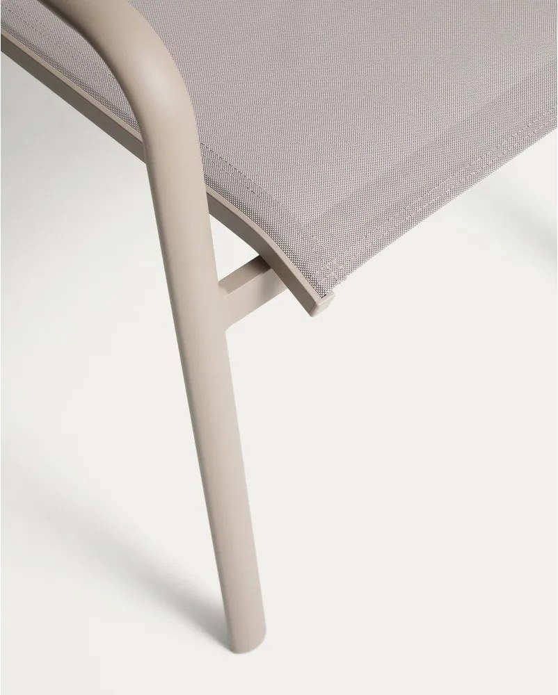 Taupe zahradní židle Luri – Kave Home
