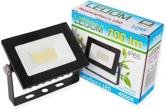 LEDIN LED reflektor LEDline 10W SLIM Neutrálna biela