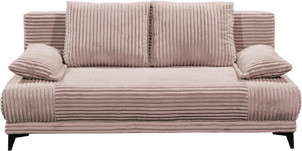 XXXLutz ROZKLÁDACÍ POHOVKA, textil, růžová MID.YOU - Rozkládací pohovky - 002220023903
