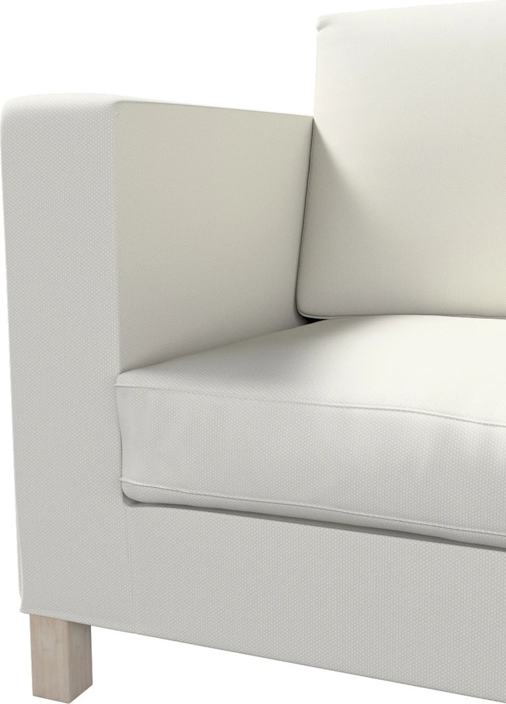 Potah na pohovku IKEA Karlanda 3-místná nerozkládací, krátký barva šedá látka pletený vzor