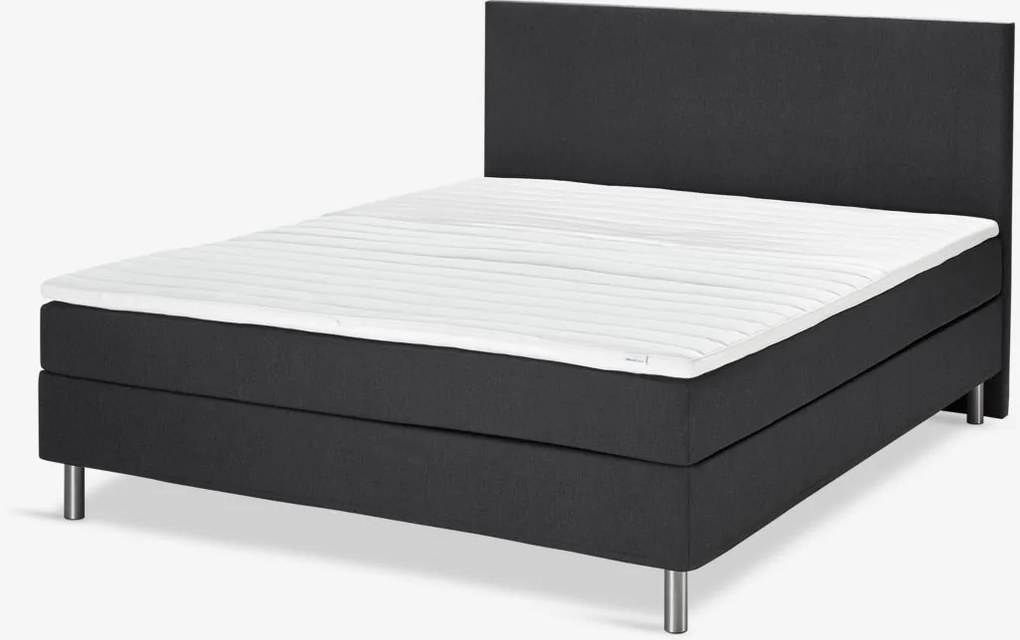 TYSSA PC60 plus Boxspring postel 140×200 cm TYSSA PC60 černá-08 PVM