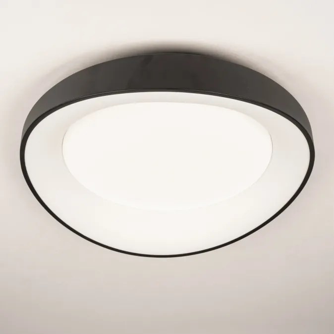 Stropní designové LED svítidlo Organic Black 48