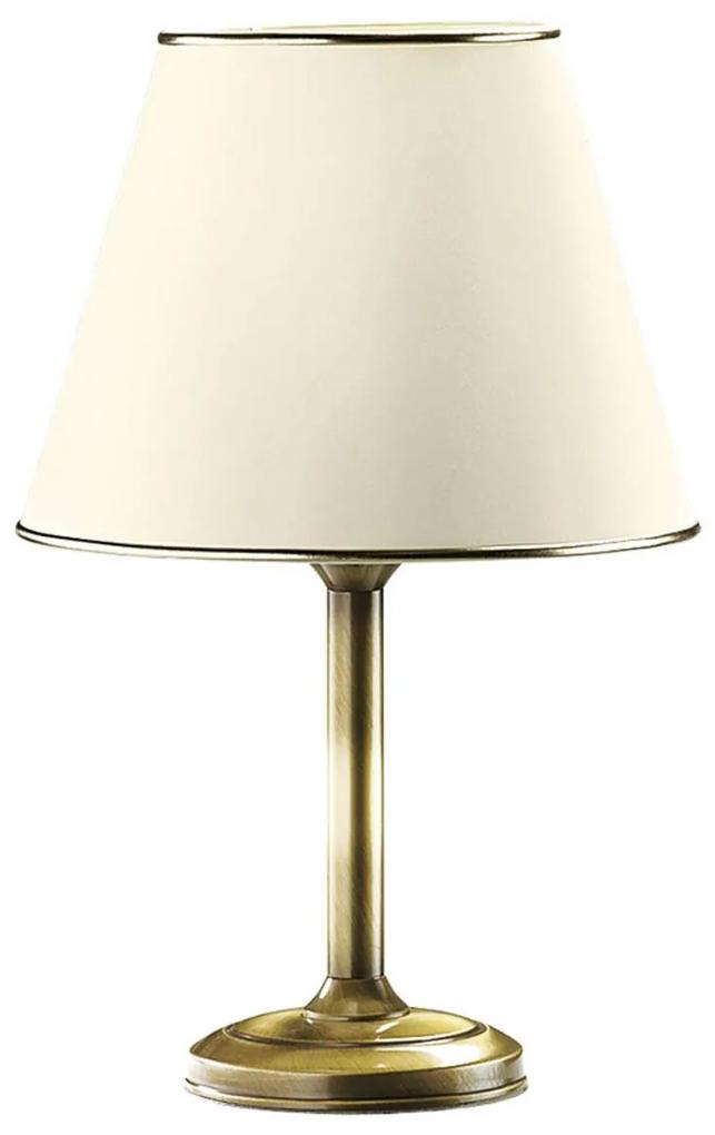 Stolní lampa Birmingham patinovaná Ø 32 cm