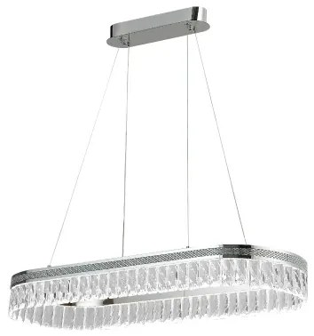 LED Stmívatelný křišťálový lustr na lanku THALIA LED/50W/230V 3000-6000K + DO