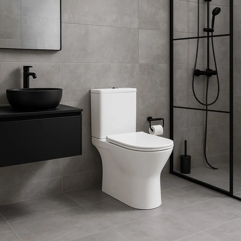 Invena Nexil, WC kombi mísa s nádržkou včetně splachovací soupravy, tornado techn., sedátko s pomalým zavíráním, INV-CE-82-O01-J