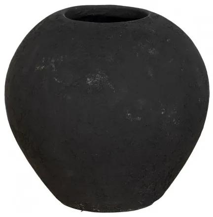 Váza terracota HORTA černá ø19x16 cm House Nordic 9001520