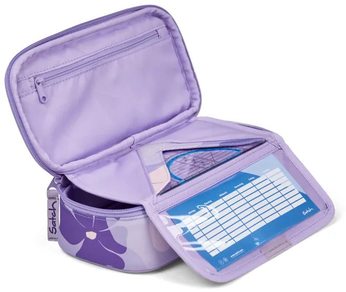 Penál Ergobag Satch – Lilac Blossom 2025