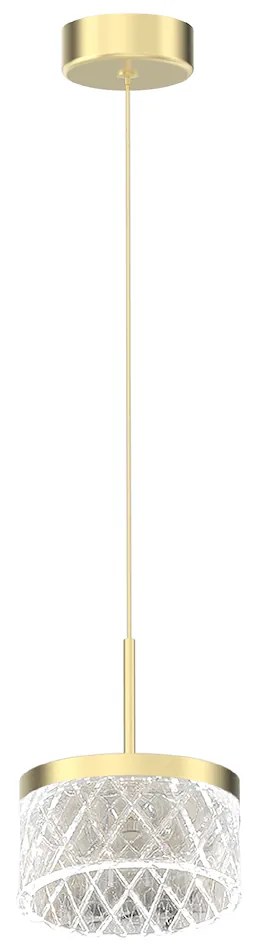 Závěsné LED svítidlo Elegance, 1x LED 9w, 4000k, g