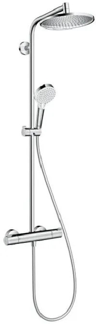 Hansgrohe Crometta - Sprchový set S 240 Showerpipe s termostatem, EcoSmart 9 l/min, chrom 27268000