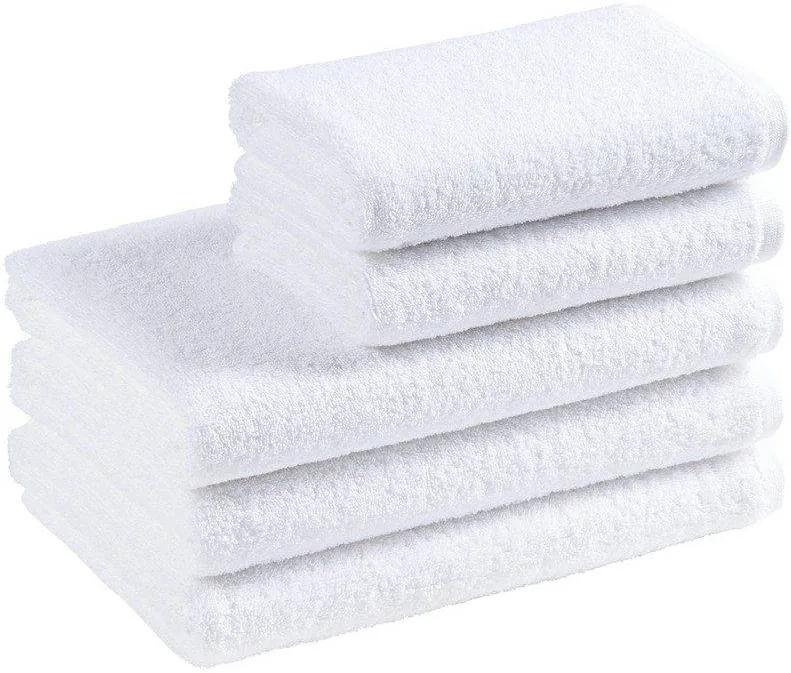 Škodák Hotelový froté ručník / osuška bez bordury vzor 001 Bílý - Ručník 50  x 100 cm | BIANO
