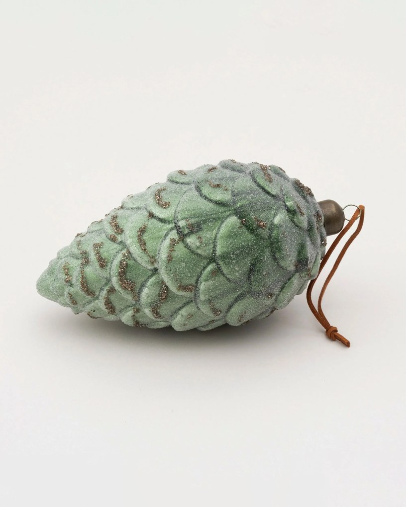 Vánoční ozdoba Frosted Pinecone 18 cm