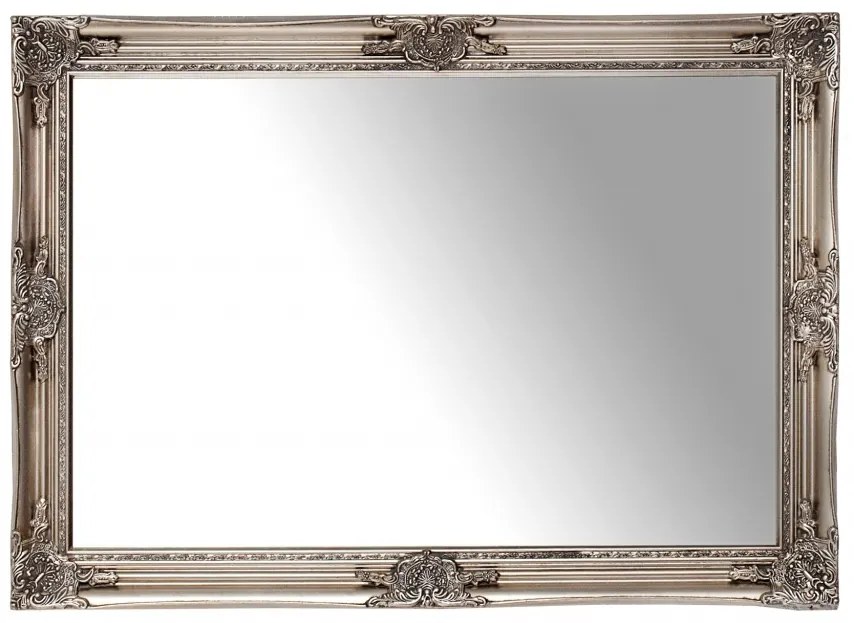 Inviro Nástěnné zrcadlo RENESANCE 105cm stříbrné