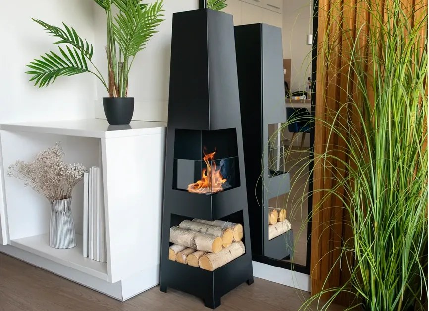 GM biokrb Pyramid Garden Black