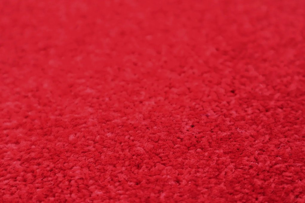 Vopi koberce Kusový koberec Eton červený 15 kruh - 160x160 (průměr) kruh cm