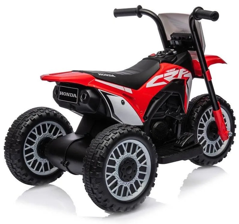 Elektrická motorka Baby Mix Honda CRF 450R červená