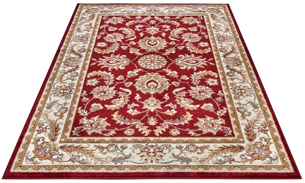 Hanse Home, Kusový koberec Luxor 105642 Reni Red Cream, 160x235, červená, ložnice