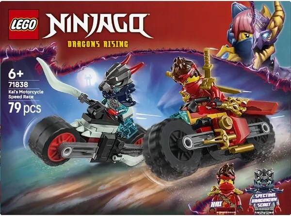 LEGO NINJAGO 71838 Kai a závody na motorkách