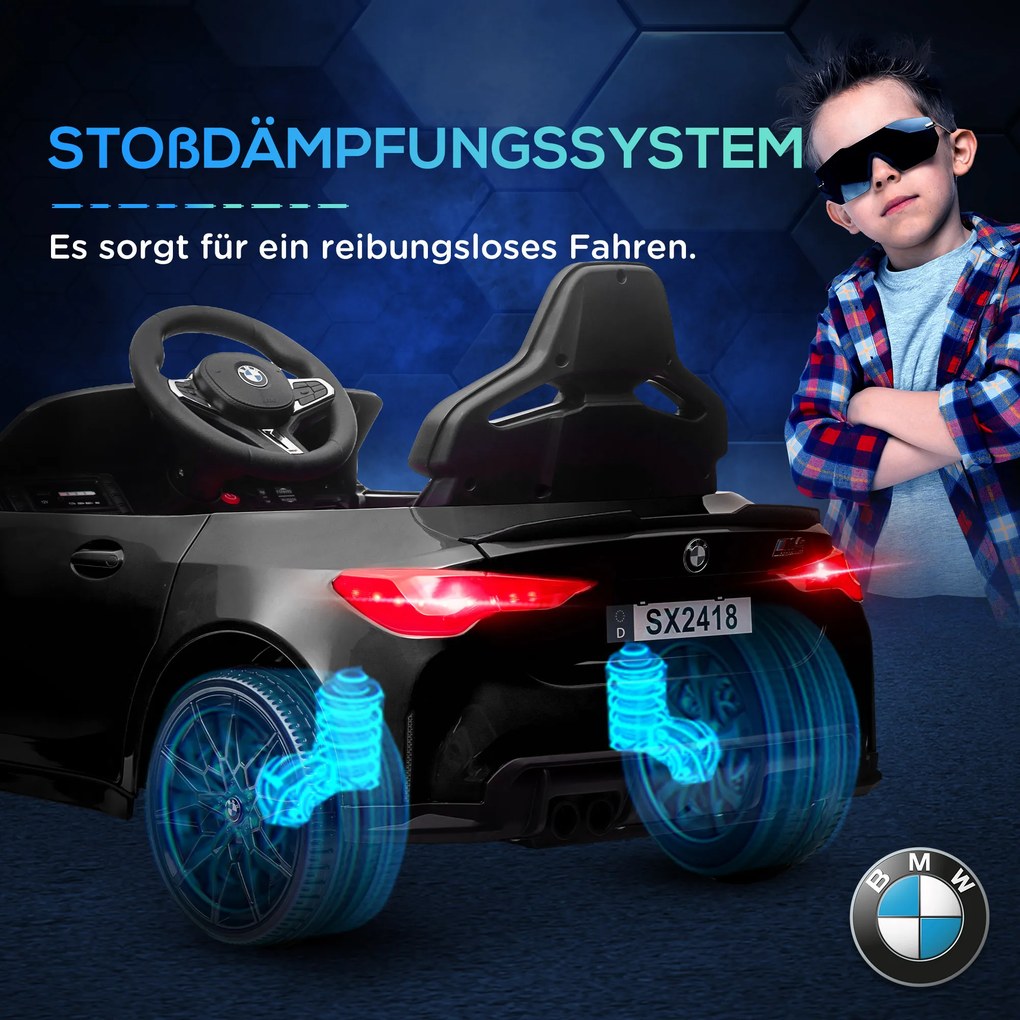 AIYAPLAY dětské elektrické auto s dálkovým ovládáním BMW M4