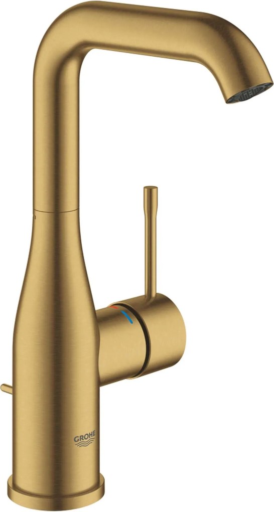 Grohe - Umyvadlová baterie s výpustí, kartáčovaný Cool Sunrise 32628GN1ROZ1