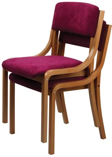 Bradop Židle celočalouněná FILIPA buková Z138 P - PŘÍRODNÍ 522 - ARTEMIS-522