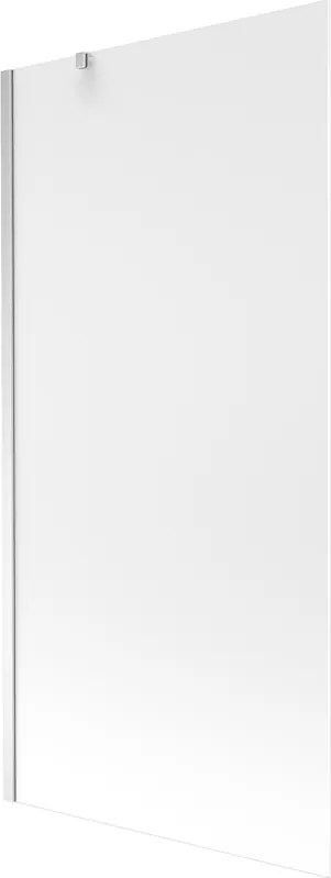 Mexen Next, vanová zástěna 1-křídlová 90 x 150 cm, fixní křídlo, 6 mm námraza sklo, chromový profil, 895-090-000-00-30-01