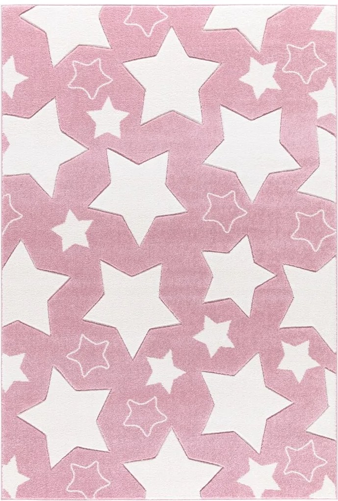 Dětský koberec SKY růžový