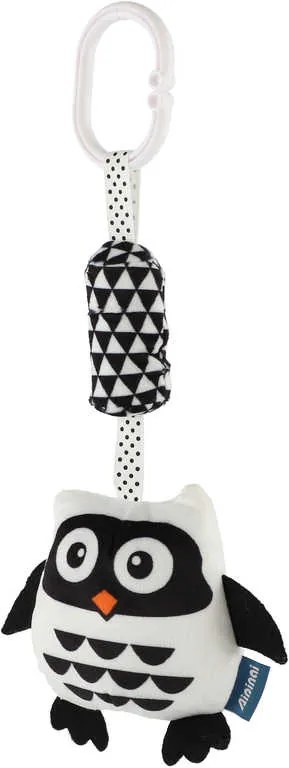 _Ostatní 1_ PLYŠ Zvířátko baby chrasticí závěsné 30cm kontrastní pro miminko 3 druhy 00861252