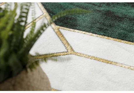 koberec EMERALD výhradní 1015 glamour, stylový mramor, geometrický la velikost 140x190 cm | krásné koberce cz