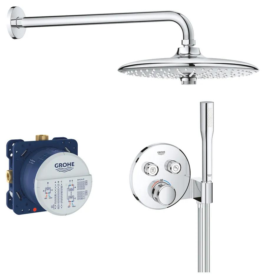 Grohe Grohtherm SmartControl - Perfect shower sprchový set, komplet, chrom 34744000