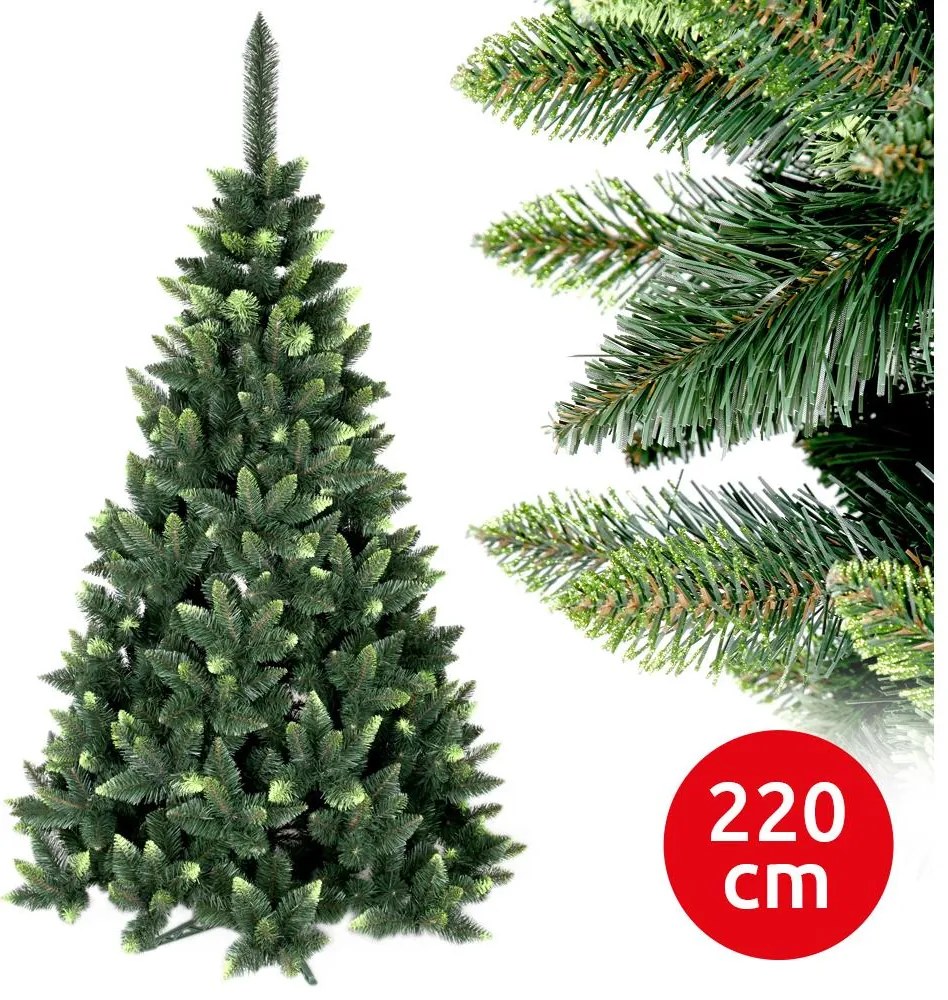 ANMA Vánoční stromek TEM II 220 cm borovice AM0057