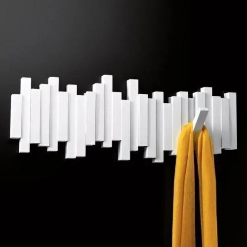 Nástěnný věšák Umbra Sticks | bílý
