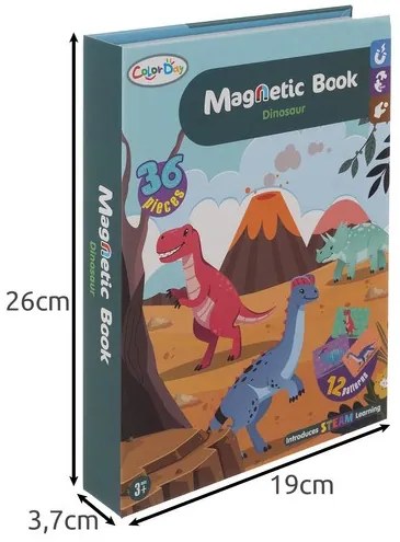 Magnetické puzzle - dinosauři 24730