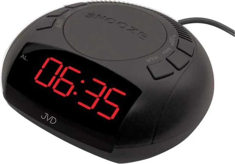 JVD Digitální budík do sítě s LED podsvícením JVD SB460.2