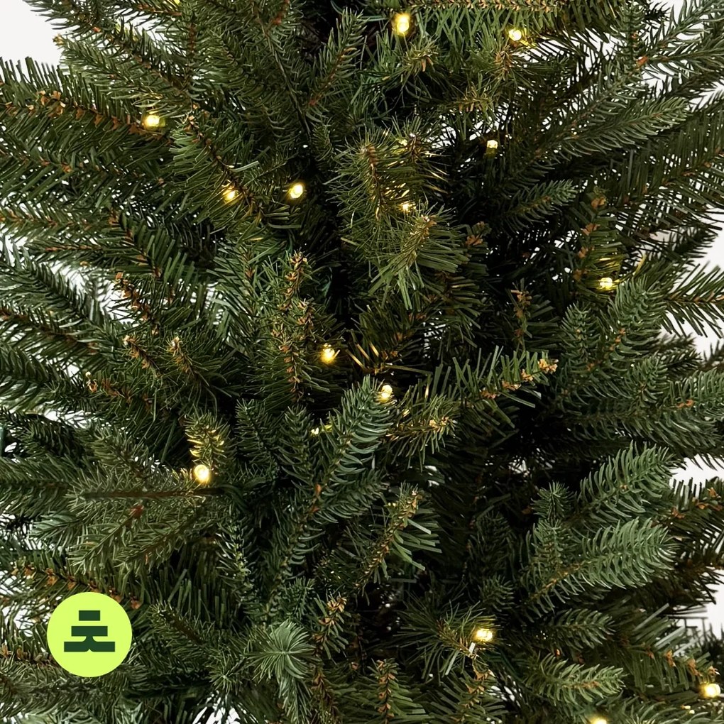 Smrk Přírodní 100 LED 90 cm
