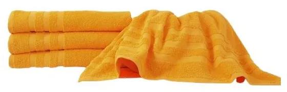 B.E.S. - Petrovice, s.r.o. Bavlněný froté ručník Standard - Orange 30 x 50