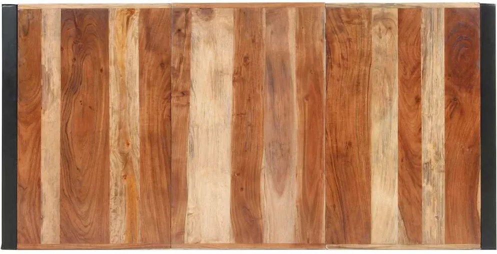 Jídelní stůl 160 x 80 x 75 cm masivní dřevo 321541
