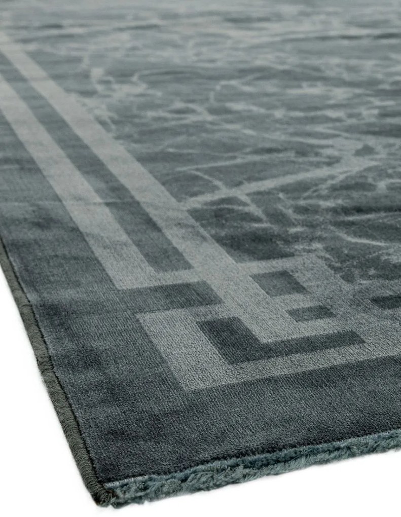 Šedý koberec Volti Border Grey Rozměry: 160x230 cm
