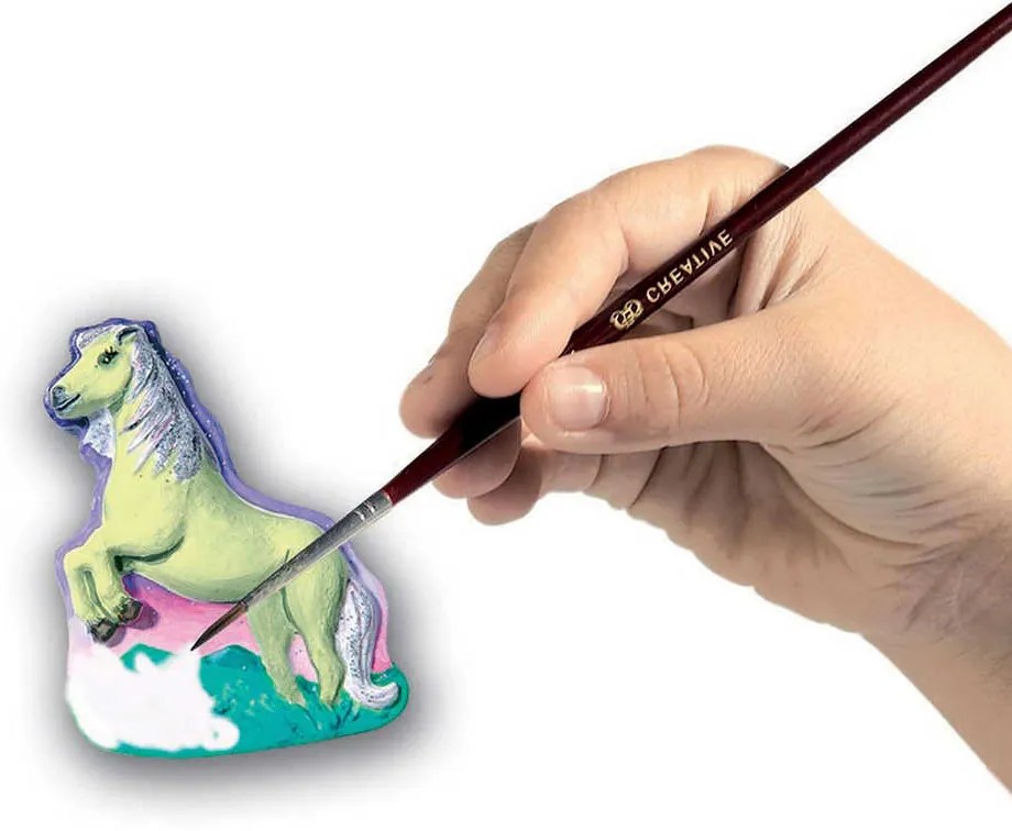 SES CREATIVE Koně odlévání a malování kreativní set se sádrou a doplňky 01155