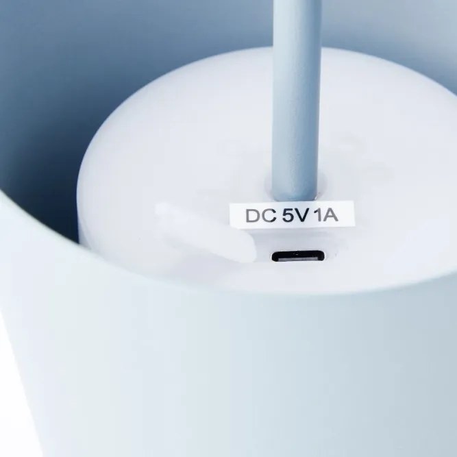 Brilliant G90939/04 Venkovní AKU stolní lampa KAAMI modrá USB-C
