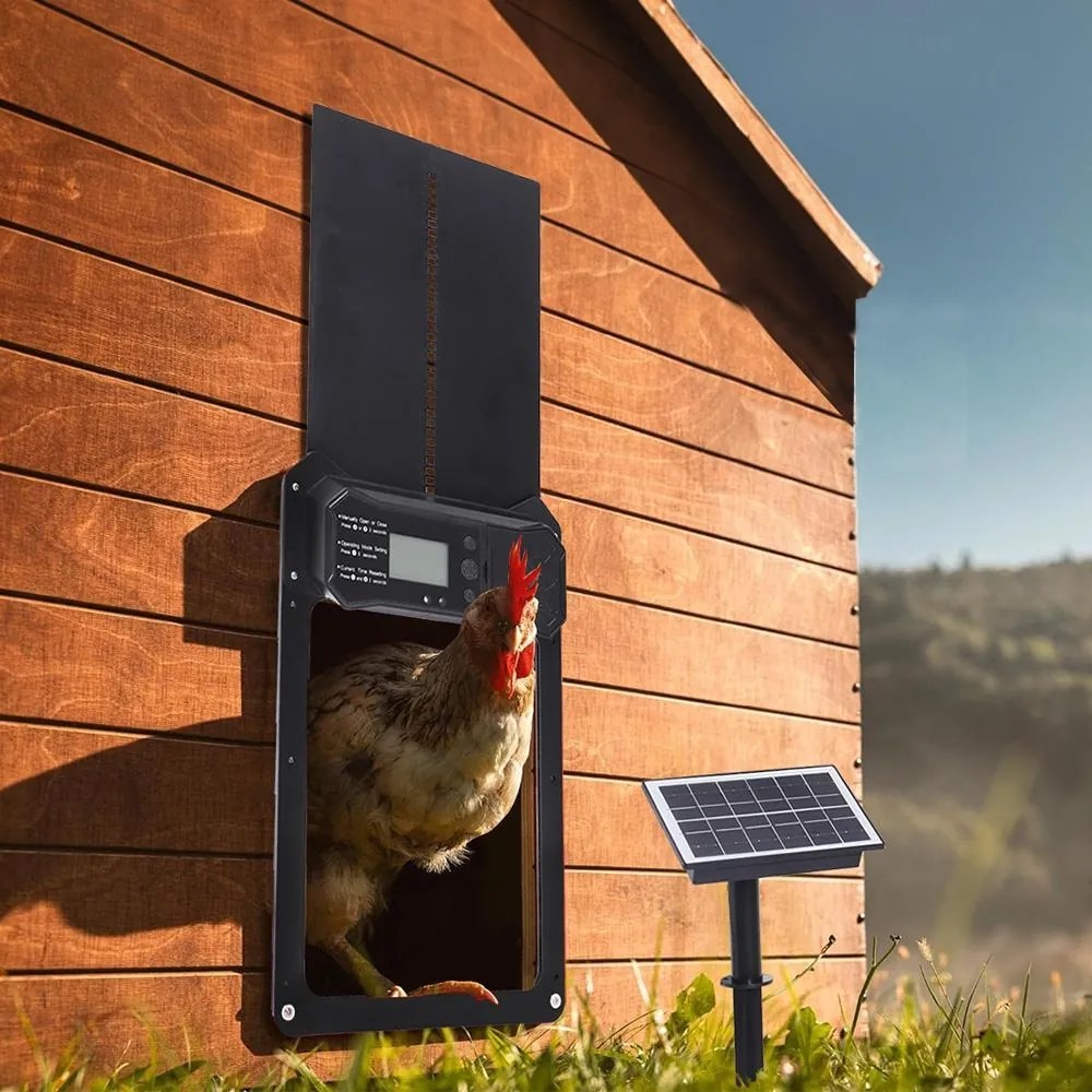 Automatická dvířka pro kurníky Avenberg SELMA solar