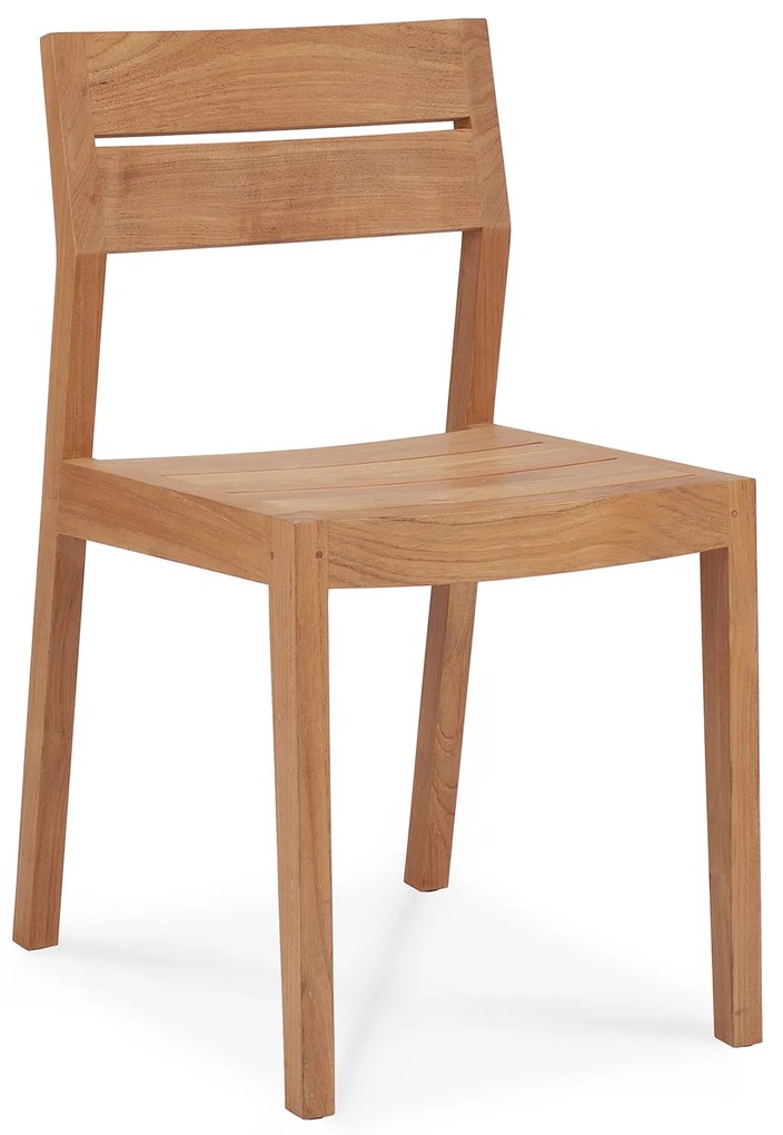 Ethnicraft designové zahradní židle Teak EX 1 Outdoor Dining Chair