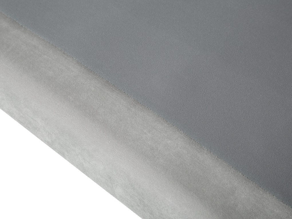 Elegantní světle šedá čalouněná pohovka pro 3 LOKKA Beliani