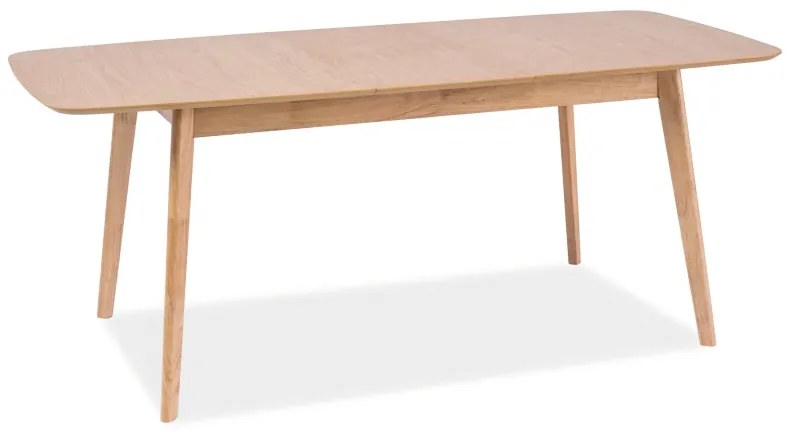 Rozkládací stůl, dub, FELICIO 120(150)X75
