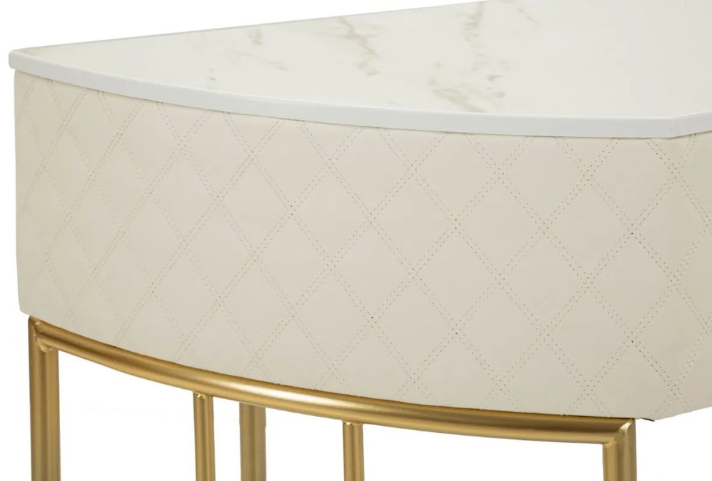 Designová konzola Pembroke 100 cm bílá